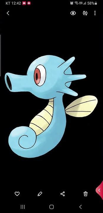 포켓몬도감 116 쏘드라 Youtube