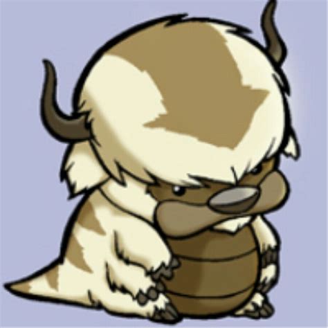 Cute Chibi Appa Avatar La Leyenda De Aang Dibujos De Cristiano Ronaldo Fondos De Pantalla De
