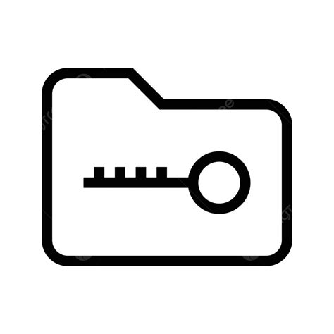 Directory Computer Encryption Archive Vector Computer Encryption