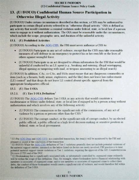 Confidential Human Source Policy Guide The Intercept