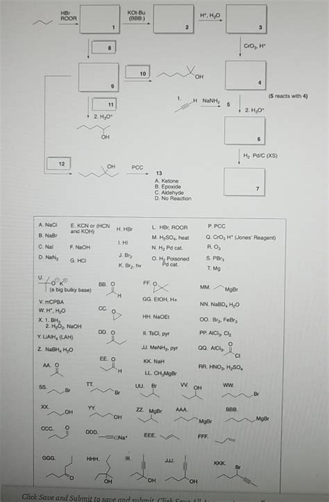 Solved A The Following Synthetic Scheme Will Be Shown Chegg Com