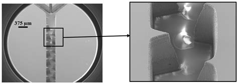 Enhanced Acoustic Mixing In Silicon Based Chips With Sharp Edged Micro