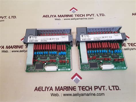 Allen Bradley Slc500 Input Module 1746 Ia16 Ser C Aeliya Marine