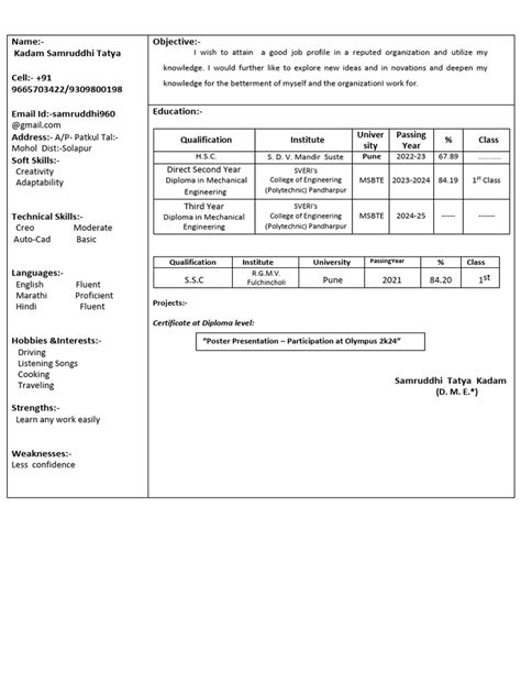 Samruddhi Kadam Pdf Intelligence Cognition