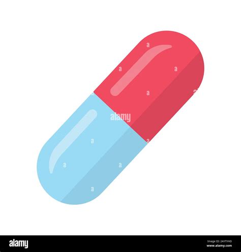 Medicine Icon Pill Illustration Stock Vector Images Alamy
