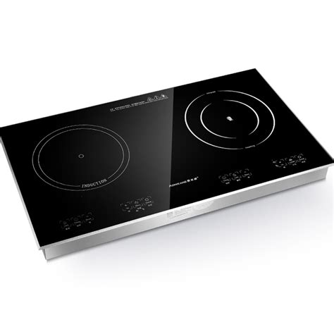 奥米康电磁炉双灶家用嵌入式双头电陶炉大功率爆炒台式商用内镶嵌 虎窝淘