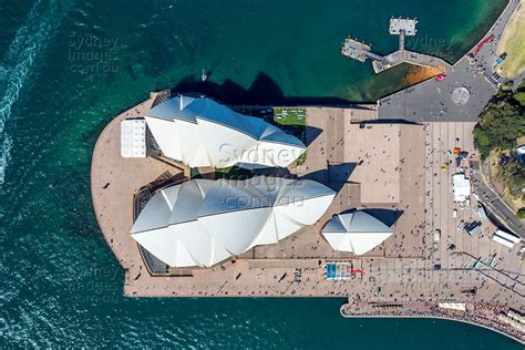 Aerial Stock Image Sydney Opera House Vertical