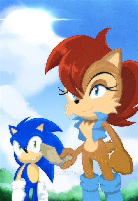 Princess Sally Acorn By Alexmontyart On Deviantart