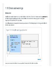 CS Errors And Warnings Pdf Errors And Warnings Syntax Errors People Make