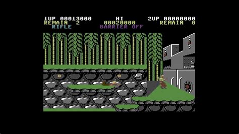 Gryzor A K A Contra C64 Game 1987 Youtube