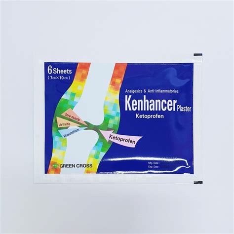 Ketoprofen 30mg Patch 6s Kenhancer Poisson Pharma