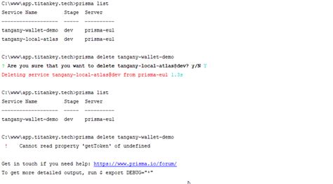 cli missmatches projects on prisma delete · issue 3434 · prisma prisma1 · github