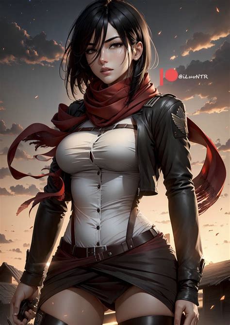 Mikasa Ackerman By Iluvntr On Deviantart Mikasa Mikasa Anime Attack
