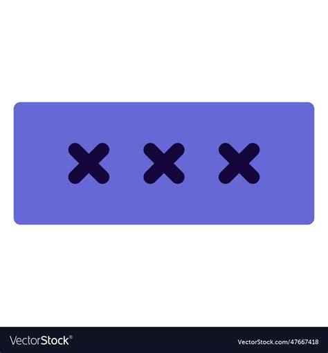 Unique Pin Or Password For System Security Vector Image