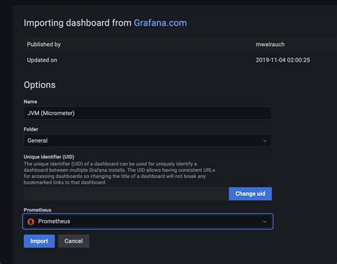 Spring Boot Actuator Prometheus Grafana를 사용한 스프링부트 모니터링 환경 구축