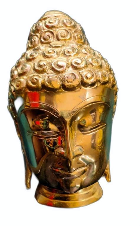 Golden Brass Buddha Statue Temple At ₹ 800kilogram In Aligarh Id