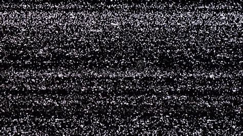 Tv Static Noise Glitch Effect â€ Original Video From A Vintage Crt Cathode Ray Tube Television