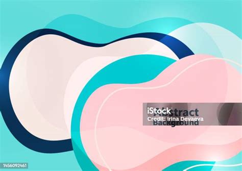 밝은 색의 액체 추상적인 배경입니다 배너 또는 기호 디자인 벡터 모핑에 대한 스톡 벡터 아트 및 기타 이미지 모핑 3차원