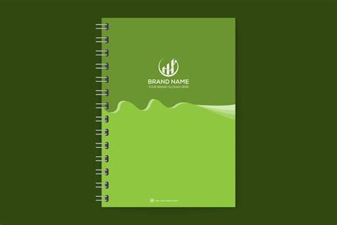 Premium Vector Abstract Elegant Geometric Notebook Cover Design
