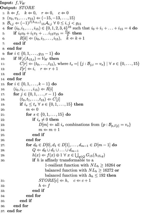 Exhaustive Search For The Neighbourhood Of The Pw Functions Download