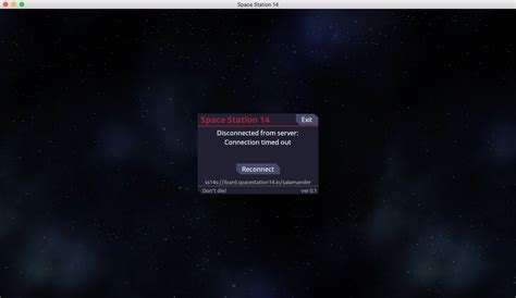 Issues Connecting And Staying Connected To Ss14 Servers · Issue 11292