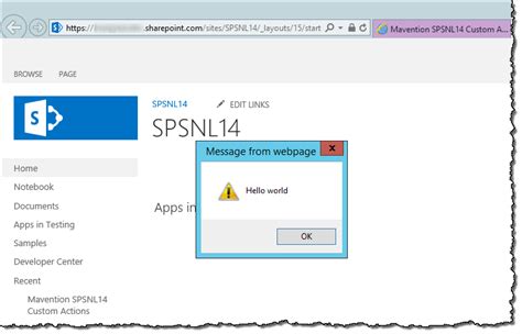 Deploying Custom Actions Using The App Model Waldek Mastykarz