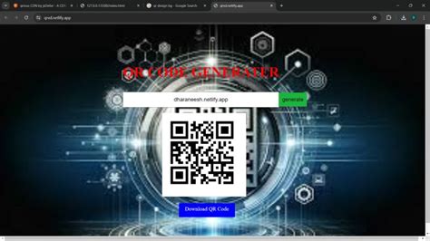 Dharaneesh Vd On Linkedin Webdevelopment Qrcodegenerator Html Css Javascript