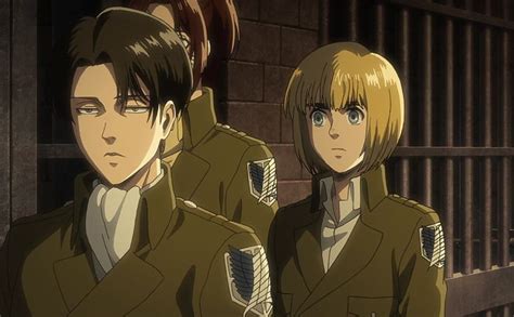 Levi Ackerman And Armin Arlert