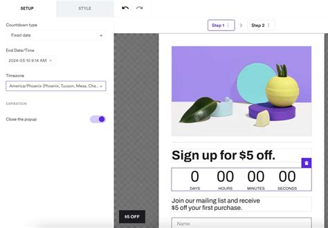 Countdown Timer Popup How To Create Examples