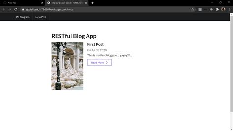 Github Shouraya Blog App Restful Blog App Made Using Node Js Mongodb And Semanticui