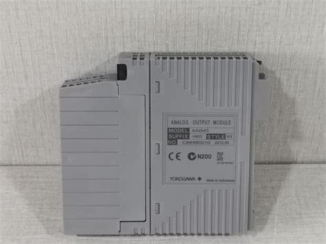 yokogawa aai543 h03 s1 analog output module ata4s 00 s2 pin adapter