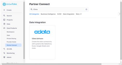 Cdata Joins Snowflake Partner Connect