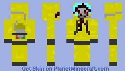 Hazmat Suit Zombie Minecraft Skin