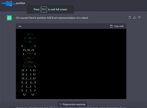 Heres Mine One Ascii R Chatgpt