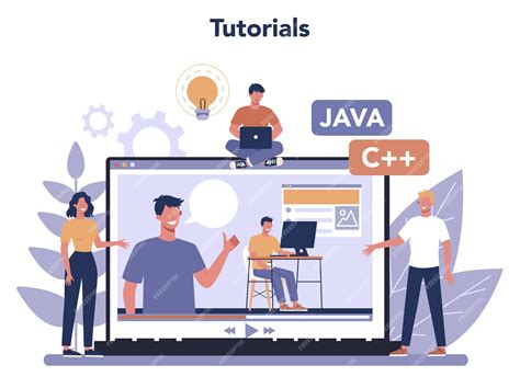 Premium Vector Frontend Development Online Service Or Platform