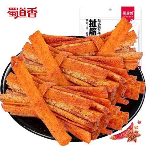 蜀道香扯筋辣条 100g麻辣小吃休闲食品利物浦思达超市