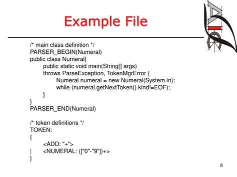 PPT Using JavaCC PowerPoint Presentation Free Download ID