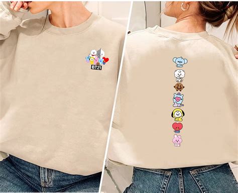 Bangtan Shirt Bangtan Army Shirt Chimmy Shirt Cooky Tshirt Bangtan