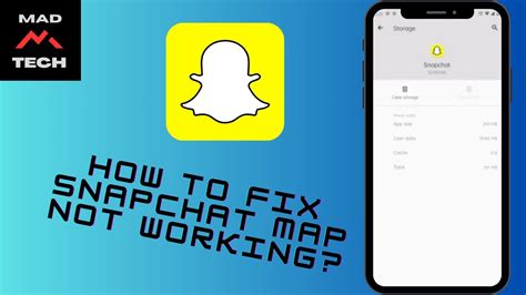 How To Fix Snapchat Map Not Working Youtube
