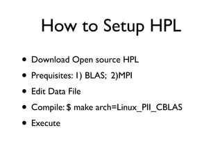 High Performance LINPACK PDF
