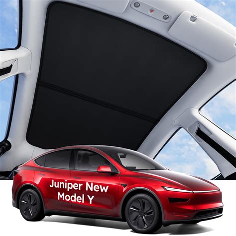 Wigoo 2025 Tesla New Model Y Juniper Accessories Sunshade Roof