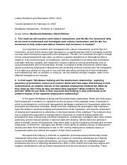 Labour Relations And Resistance SOSC Docx Labour Relations And Resistance SOSC