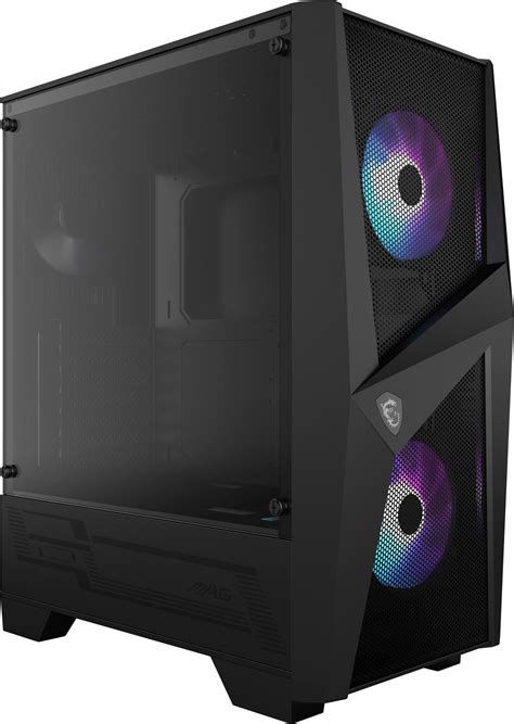Msi Mag Forge R Tempered Glass Mid Tower Case Images At Mighty Ape Nz