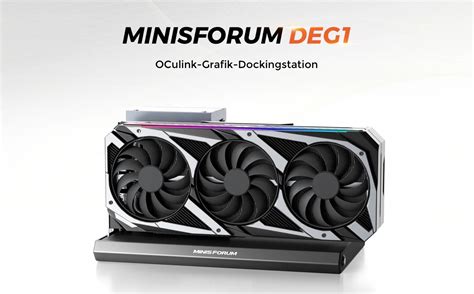 Minisforum Deg1 Oculink Egpu Dock