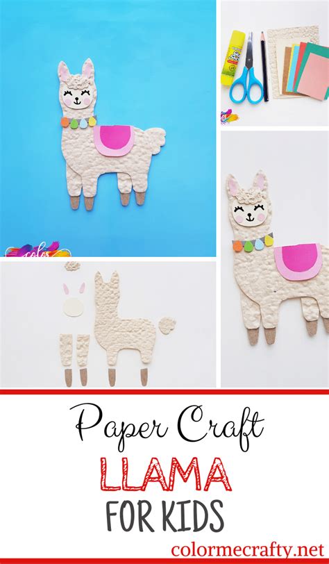 Llama Crafts 18 Adorable Llama Loving Craft Projects To Inspire Your