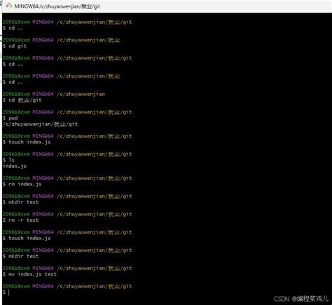 Git环境配置，常用命令及gitee等远程仓库的使用git配置gitee Csdn博客