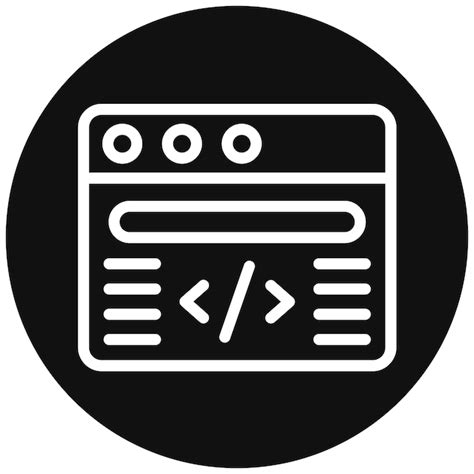 iconos de programación en la web vector premium