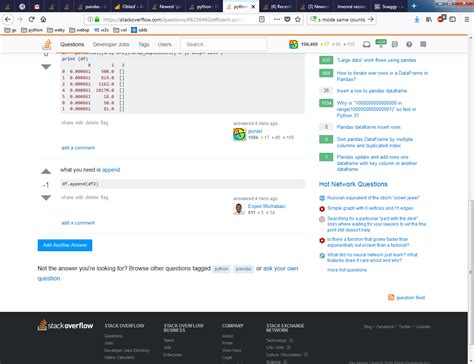 Python Efficient Solutions Insert Or Update Row Pandas Stack Overflow