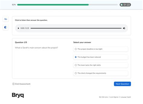 Bryq Sample Questions Preview Our Assessment Process