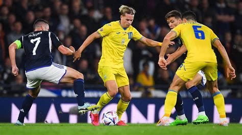 Mykhaylo Mudryk Premier League Sides Scout Ukraine Winger In Scotland